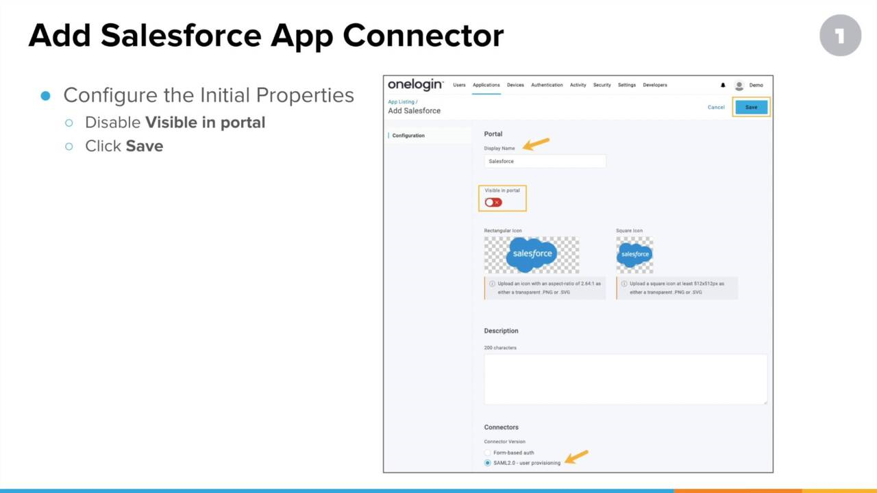 Configuring OneLogin Salesforce App Connector Pt 1: Overview