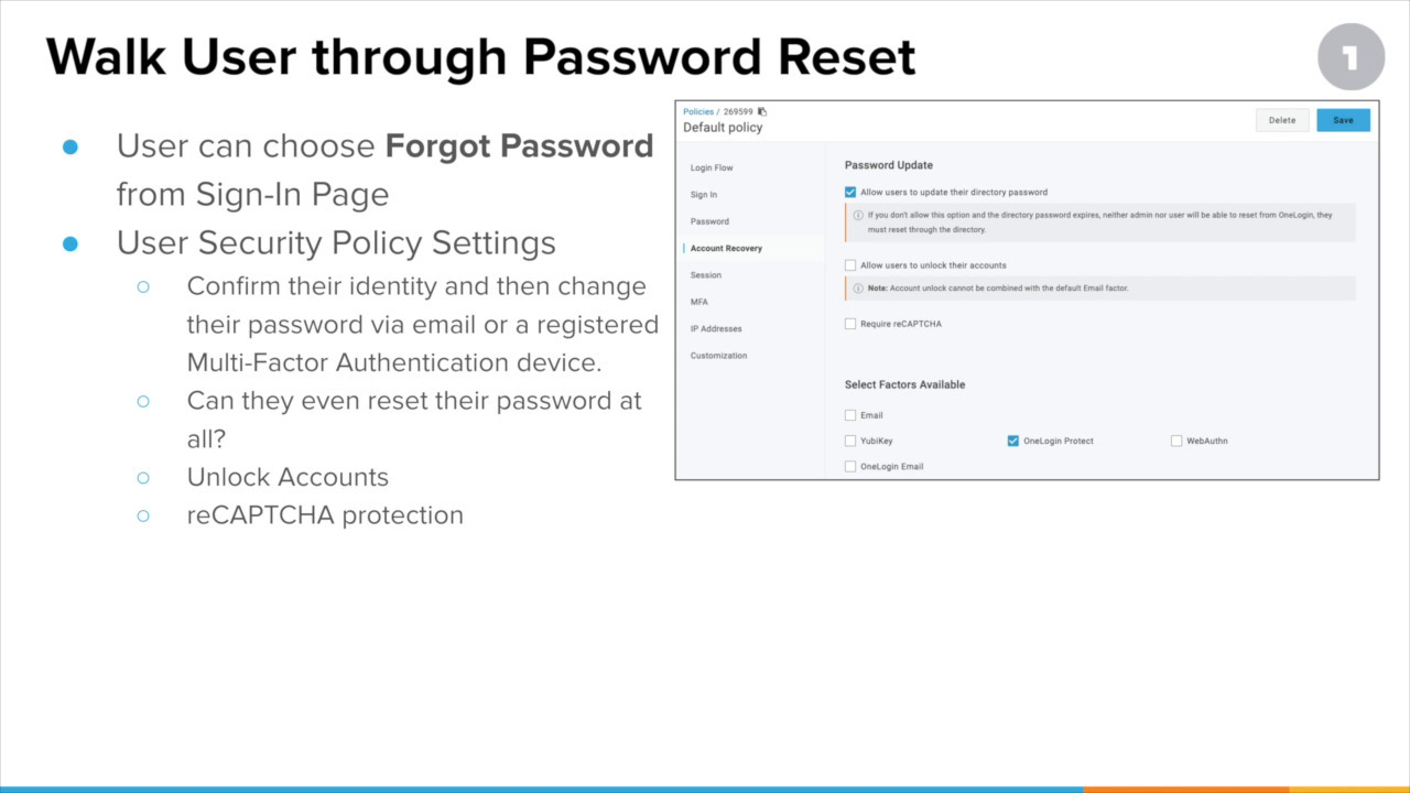 Managing OneLogin Pt 2 Video