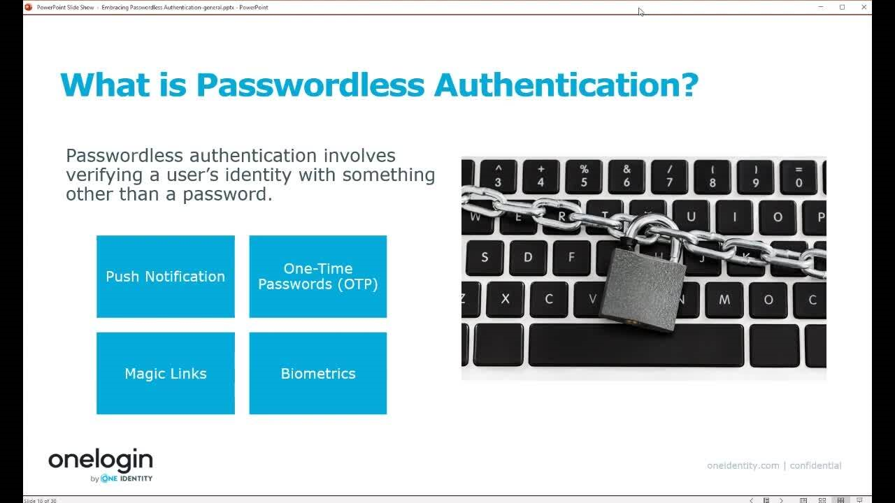 Embracing Passwordless Authentication